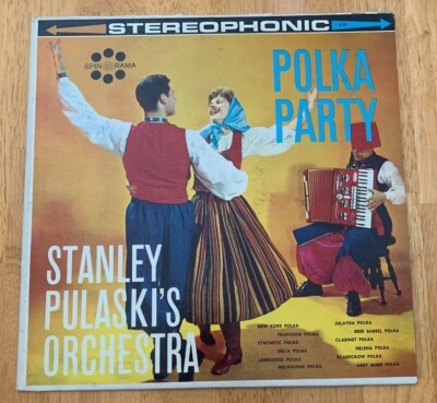 Vtg.Vinyl LP Record Album - Polka Party, Stanley Pulaski's Orchestra | eBay