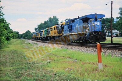 Vtg 2000 Train Slide 711 LMS Engine Fostoria OH X6J088 | eBay