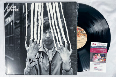 Peter Gabriel Signed Autographed SCRATCH Vinyl Album PROOF JSA Genesis ...