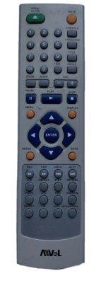 AVOL DVD PLAYER REMOTE CONTROL, ORIGINAL, GENUINE, WORKING, TESTED | eBay