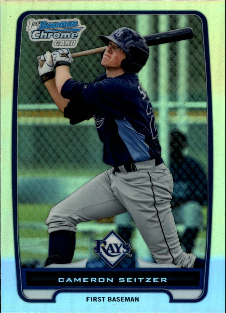 2012 Bowman Chrome Prospects Refractors #BCP157 Cameron Seitzer Card | eBay