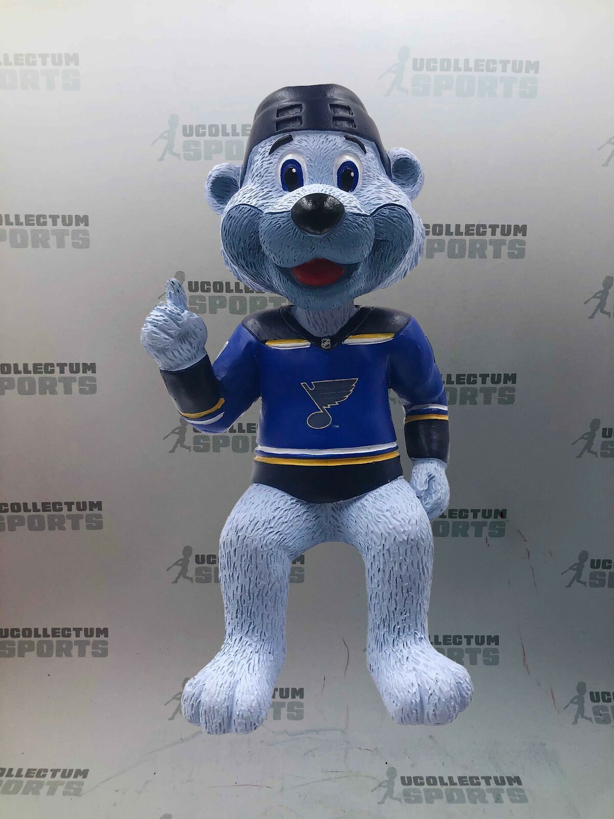St.Louis Blues Louie the Mascot Bench-warmerz Sitting Mini Bobblehead ...