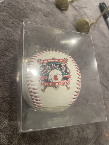 Cal Ripken Jr 2131 Consecutive Games Commemorative Baseball Sept 6 1995 ...