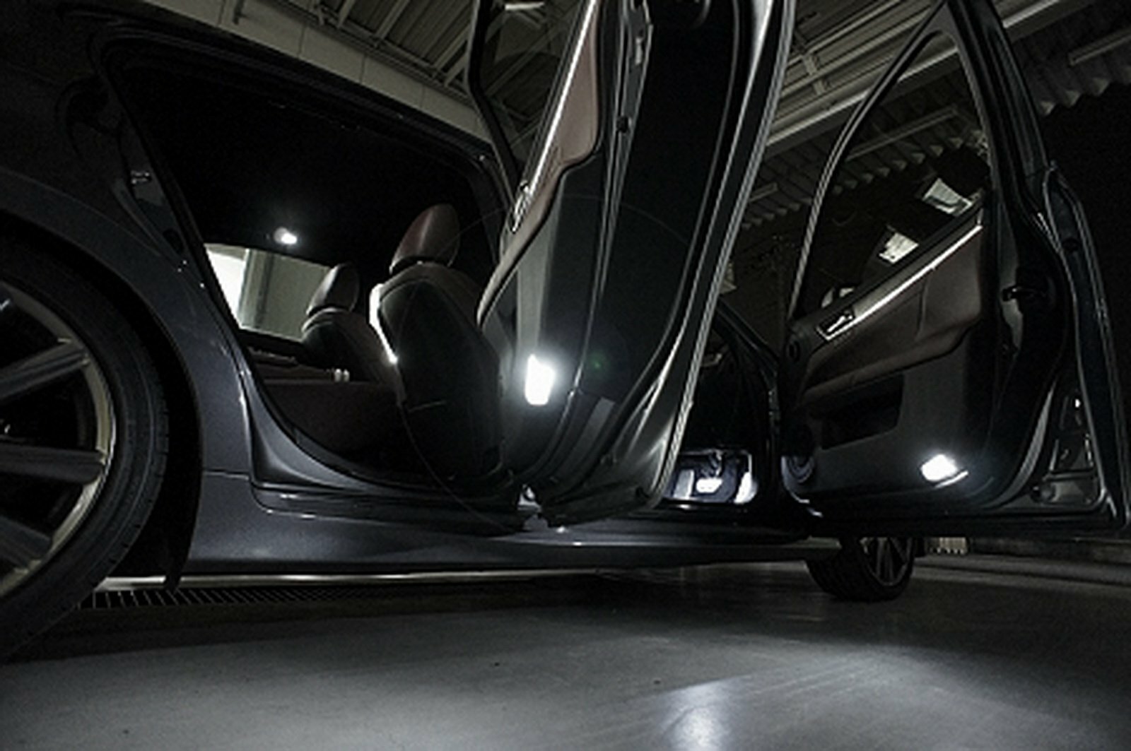 Fit Volvo LED Footwell Courtesy Door Side Light White V60 V40 S60 S80 ...