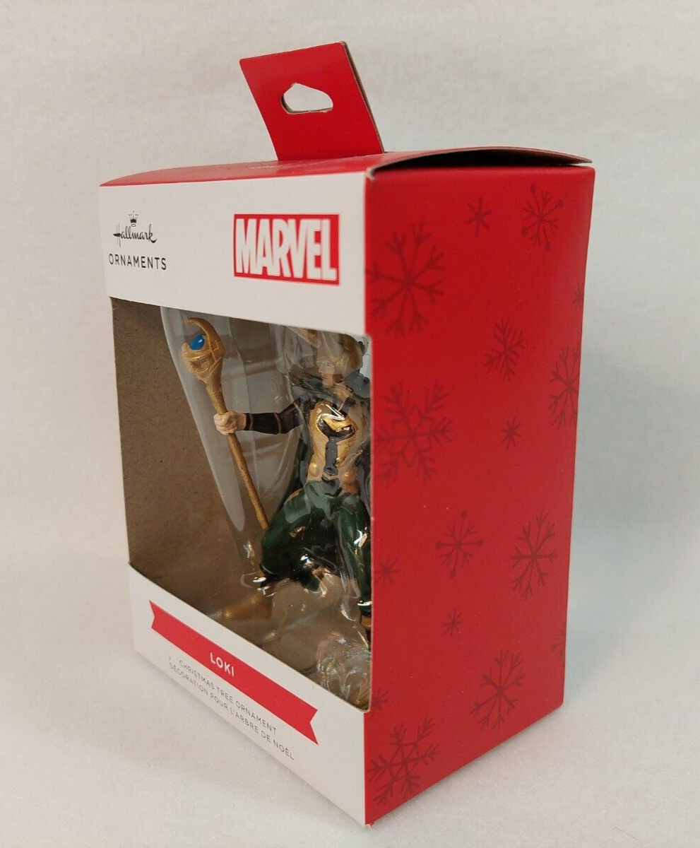 Marvel Avengers - LOKI ORNAMENT - Hallmark Christmas Tree Decoration ...