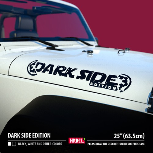 2x DARK SIDE EDITION SET Empire Logo Car Vinyl Sticker Decal | eBay