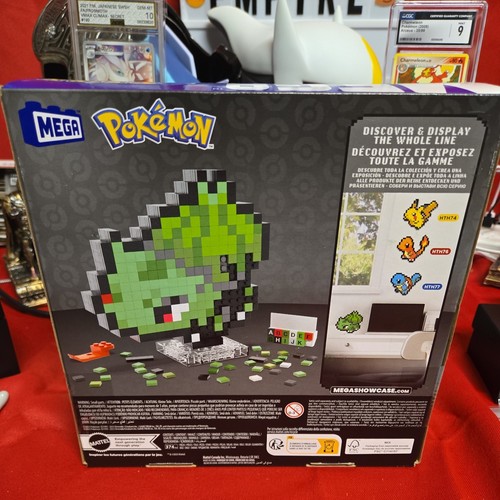 MEGA Pokemon Bulbasaur Building Pixel Art Toy Kit 374 pc. New In Box ...
