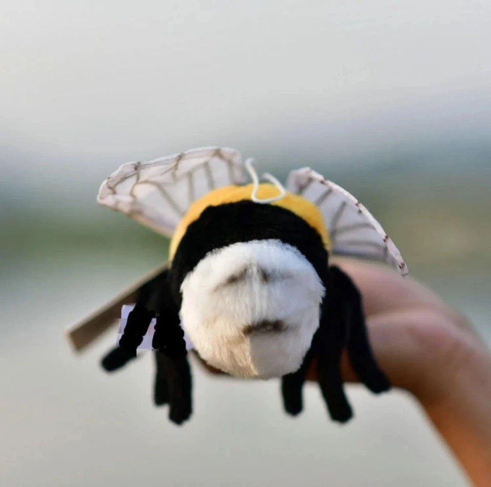 Bumblebee Bee Insect 7 Inch Stuffed Animal Plush Toys Toddler Doll Kids ...