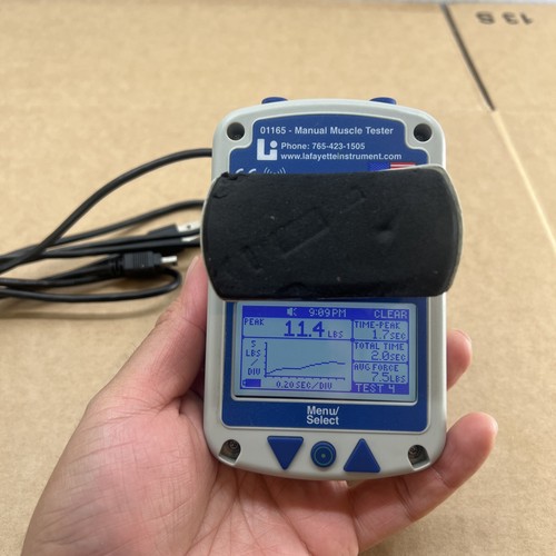 Lafayette 01165 Handheld Dynamometer Manual Muscle Tester w/ Cable ...