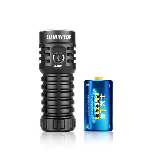 Lumintop AD01 D battery flashlight 1200 lumens work light with ...