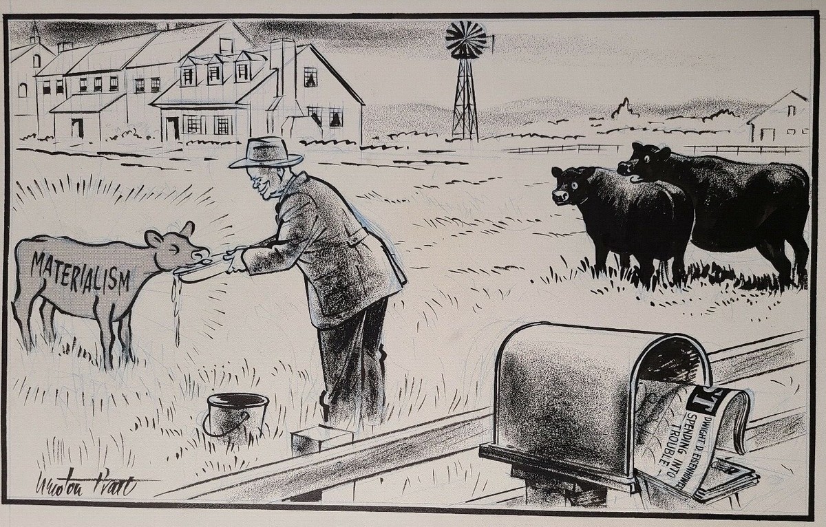 1950s Political Cartoons