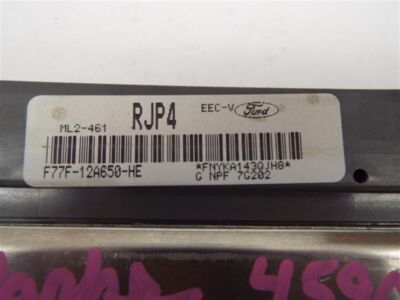 Engine ECM Electronic Control Module Firewall 6-245 Fits 97 EXPLORER ...