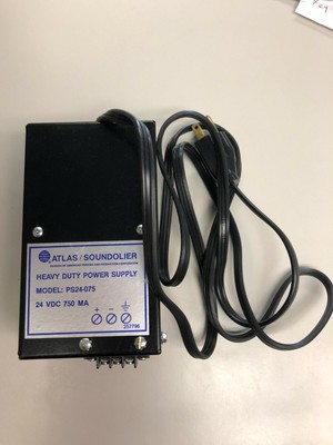 Atlas Soundolier Atlas Sound PS24-075 24VDC 750 MA Heavy Duty Power ...