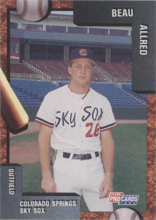 1992 Fleer ProCards Minor League - Beau Allred #762 for sale online | eBay