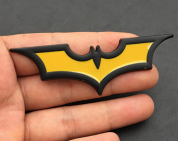 Metal Batman Logo Dark Knight Mask Car Motorcycle Emblems Badge Decal ...