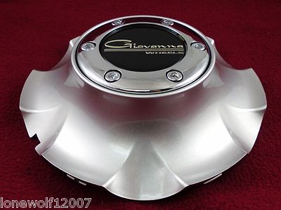 Giovanna Wheels Silver Custom Wheel Center Cap # 152C / 136C (1) NEW ...