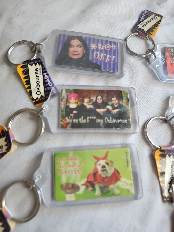 The Osbourne Family Key Chain ( 8 ) *NEW* Ozzy Osbourne | eBay