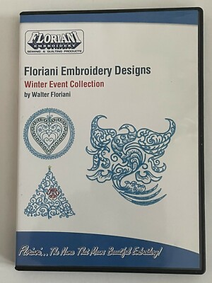 Floriani Winter Event Machine Embroidery Design Collections CD | eBay