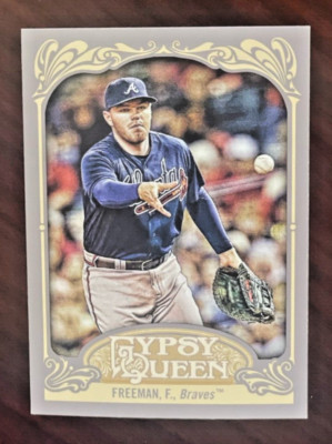 FREDDIE FREEMAN - 2012 Topps Gypsy Queen #84 FS Qty | eBay