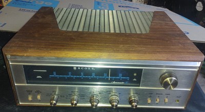 Vintage HH Scott 345 Stereomaster Stereo Tube Receiver 340 380 | eBay