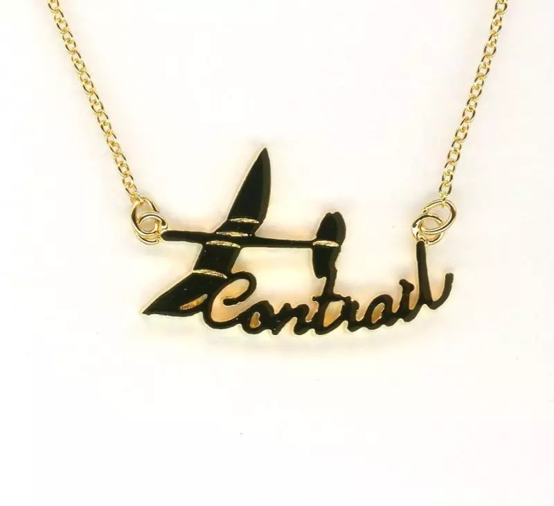 SilverwareRings and Accessories Paper Airplane 5108 Necklace "The Wind ...