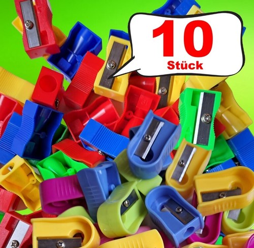 10x Anspitzer Set Bleistift Bleistiftanspitzer Spitzer Bleistifte ...