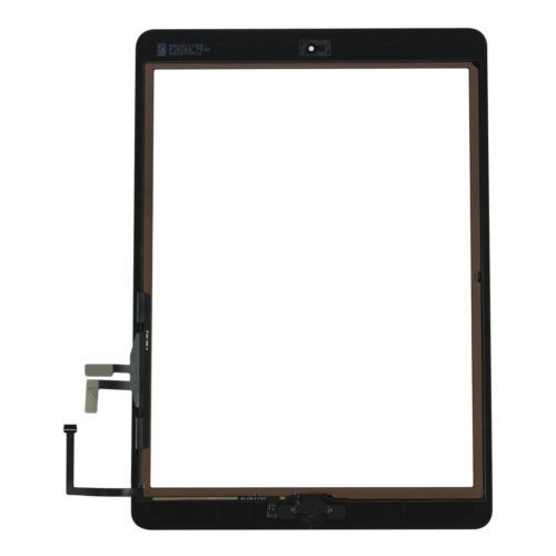 iPad Air 1 Touch Screen Digitizer Pre-Assembled Replacement Glass Black ...