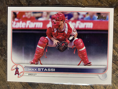 2022 Topps Max Stassi 609 Los Angeles Angels Awesome Card! | eBay