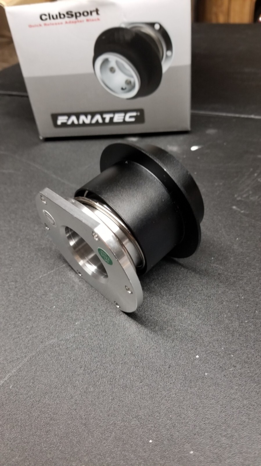 Fanatec ClubSport Quick Release Adapter CS QR1 Wheel Side Used ...