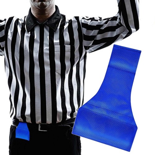 Football Referee Throwing Bag Professional Blue Referee Long Neck Bean ...