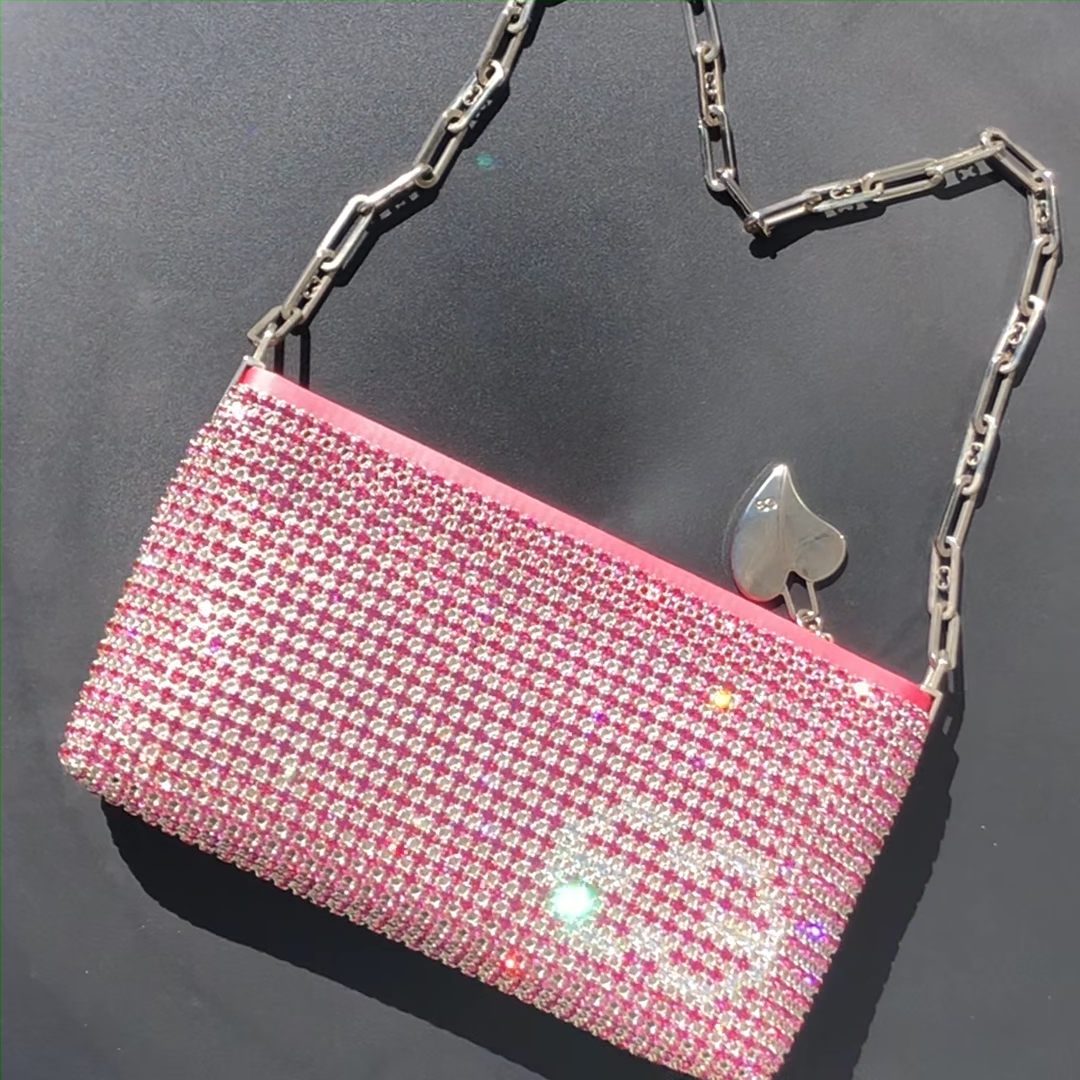 ESCADA pink handbag with crystals | eBay ESCADA pink handbag with crystals | eBay