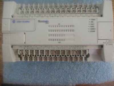 Allen Bradley MicroLogix 1200 Cat. #: 1762-L40AWA. Ser C; Rev: B; FRN: 5