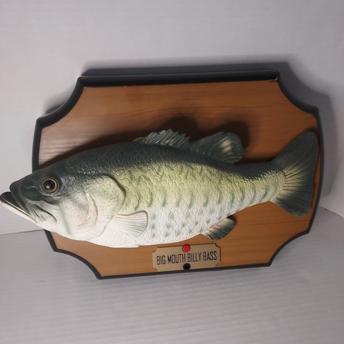 Vintage Gemmy 1999 Big Mouth Billy Bass Singing Fish Tested Works ...