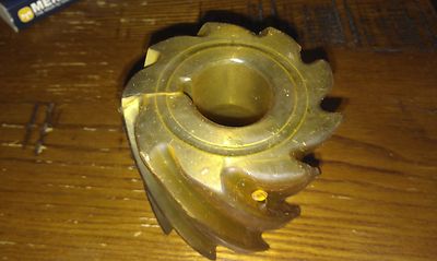 HSS Slab Plain Horizontal Milling Slot Cutter (D x H) 3" x 2" x 1 1/4 ...