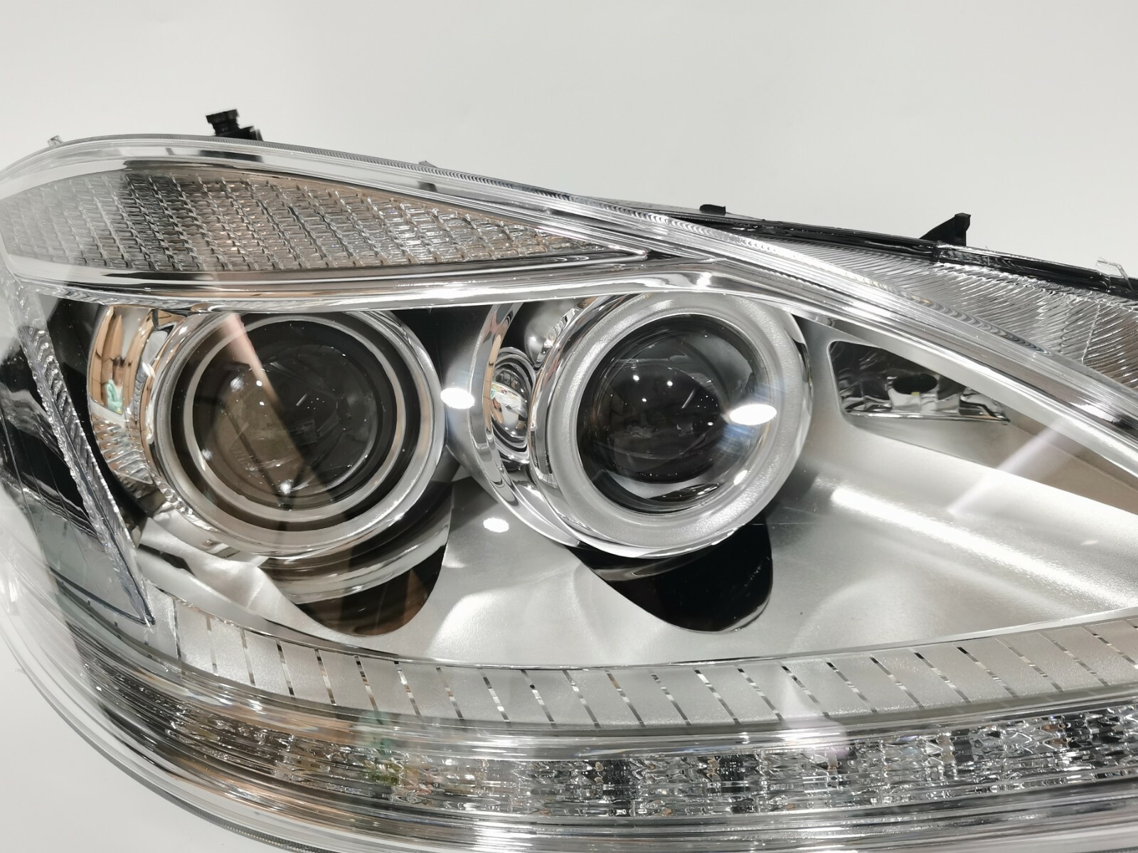 New Fit 07-09 Mercedes S Class W221 S550 S63 AMG Facelift Xenon LED ...