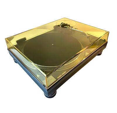 Gold Yellow Dust Cover for Technics SL-1200 SL-1210 - 90° Hinges MK ...