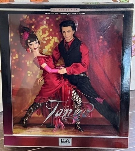 Barbie Tango Barbie and Ken Limited Edition FAO Schwarz 2002 Mattel ...