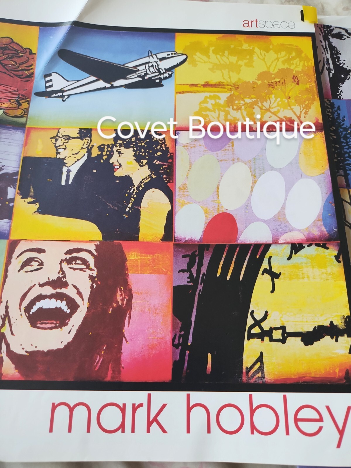 Mark Hobley Original Large Scale Modern Pop Art Painting Acrylic on ...