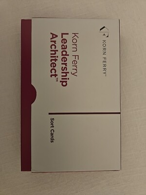 Korn Ferry LEADERSHIP ARCHITECT Sort Card Deck | eBay