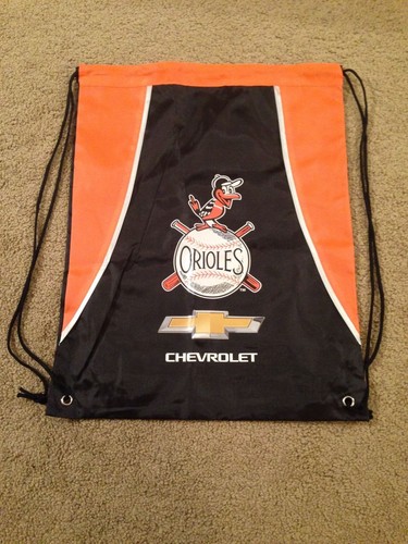 Baltimore Orioles 2014 SGA Drawstring Backpack Bag 1954 Bird Logo By ...