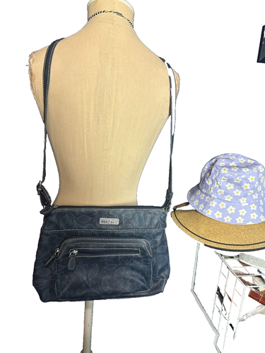 The Multi Sak Purse Blue Medium Adjustable Shoulder Bag Arm NWOT | eBay