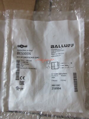 1PC New BALLUFF BES005N M12MI-POC40B-S04G- | eBay