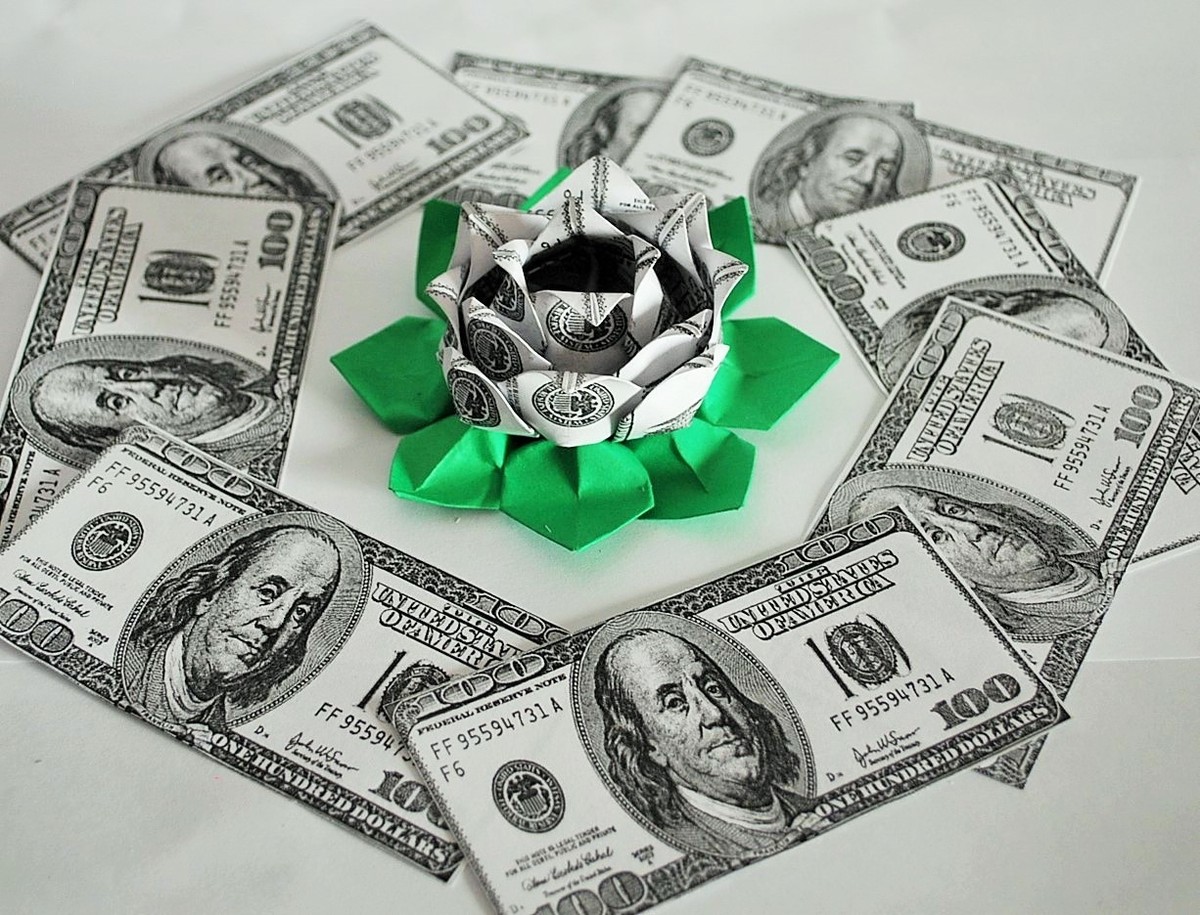 Money Origami Lotus Flower Instructions | Best Flower Site