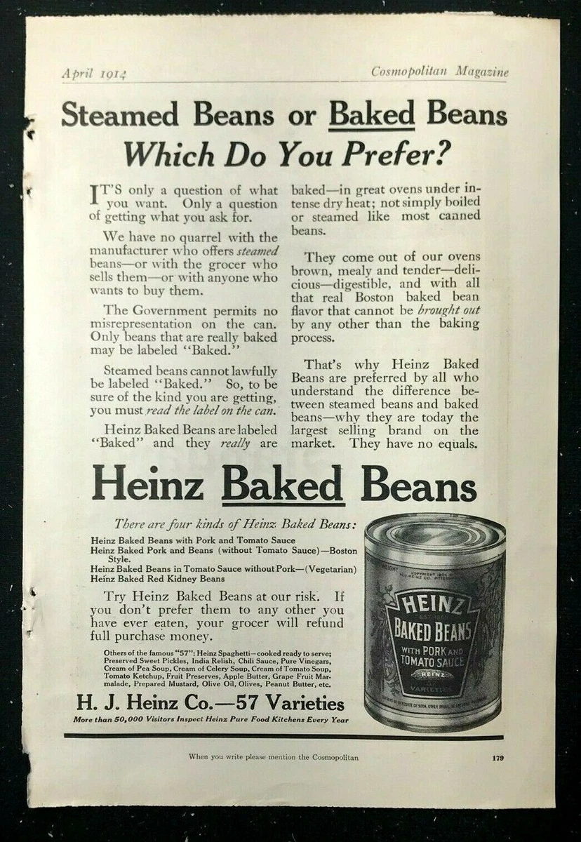 Early Heinz Ad