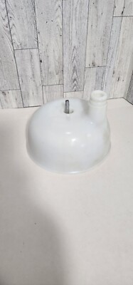 Vintage Sunbeam Mixmaster Replacement Milk Glass Juicer Funnel Strainer ...