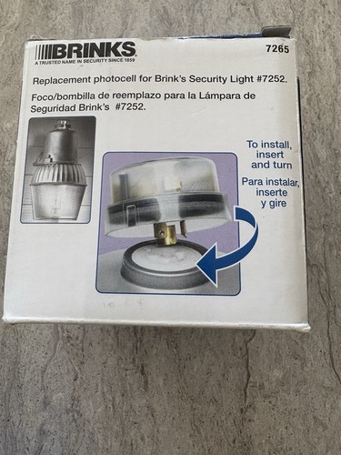 Brinks 7265 Lot Of 3 Dusk to Dawn Photo Cell Sensor Security Light ...