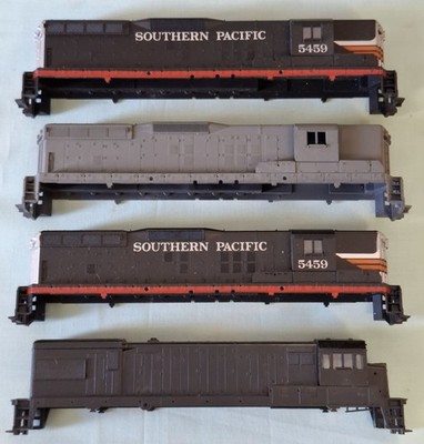 ho Scale Model Train Body Shells x 4 Locomotive Bodies Toy Railway ...
