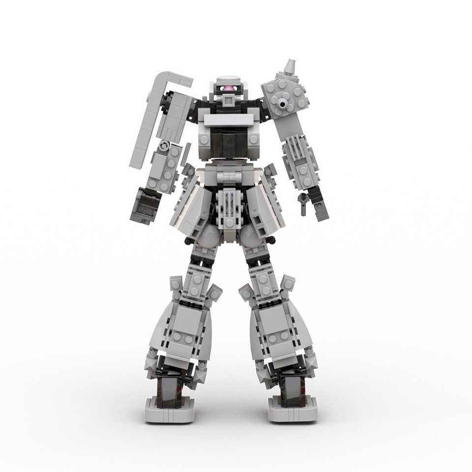 Robot Model Mobile Suit Building Kit 493 Pieces from Animation MOC ...