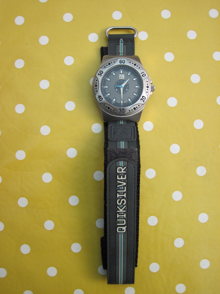 QUIKSILVER RUSH HOUR WATCH VGC ALSO SELLING ANIMAL WATCHES SEE LISTINGS ...