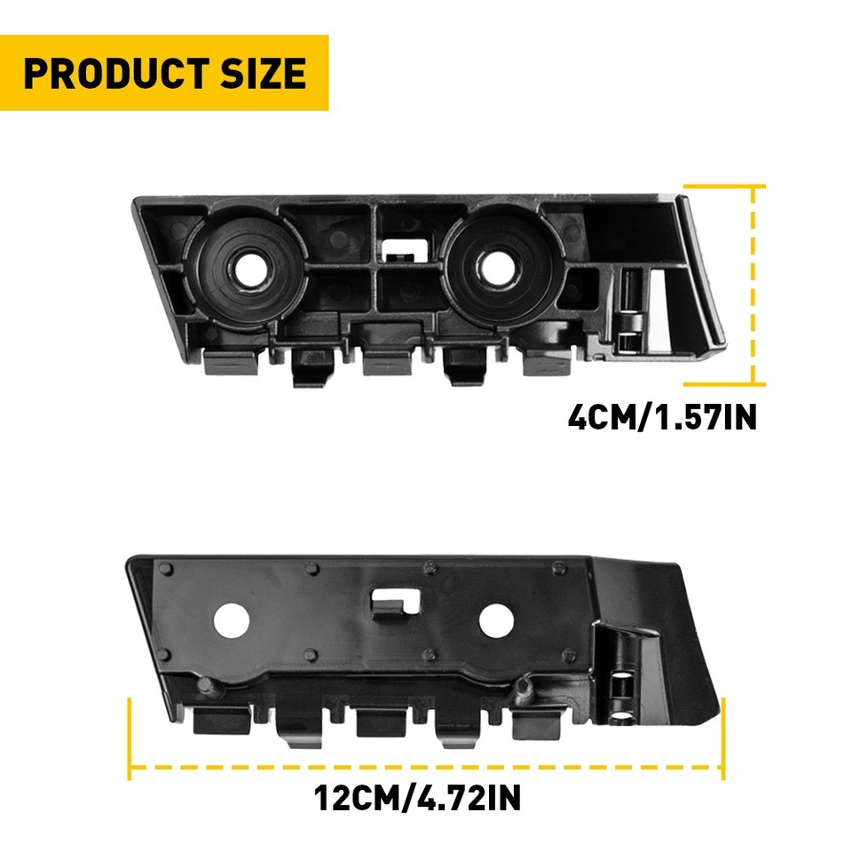 For 2015-2017 Ford Mustang Front Bumper Cover Bracket Support Drive ...